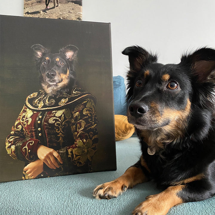 Gladiator | Portret psa | PupilArt.pl – Pupil Art